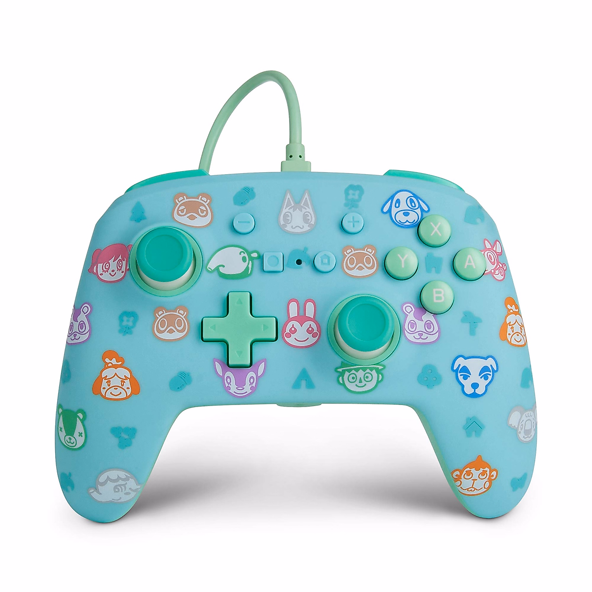 PowerA Enhanced Wired Controller for Nintendo Switch - Animal Crossing