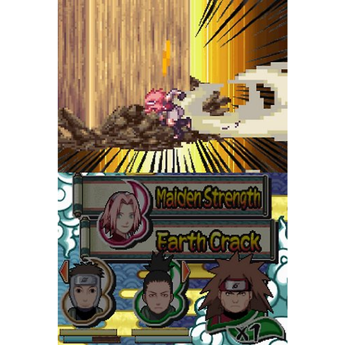 Naruto Shippuden: Naruto vs. Sasuke - Nintendo DS