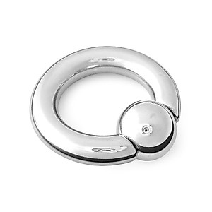 Scrap Metal 23 316L Surgical Steel Captive Bead Ring CBR 2g 7/8