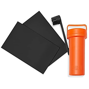 Philosophy Gym 10' Air Tumble Mat - Inflatable Track for Gymnastics, Includes Electric Pump, Black