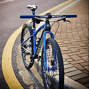 1 Pc Bike Handlebar Grips Slip Mountain Non Slip Soft Lock Grips Road Bike Handlebar MTB Bicycle Accessories Red