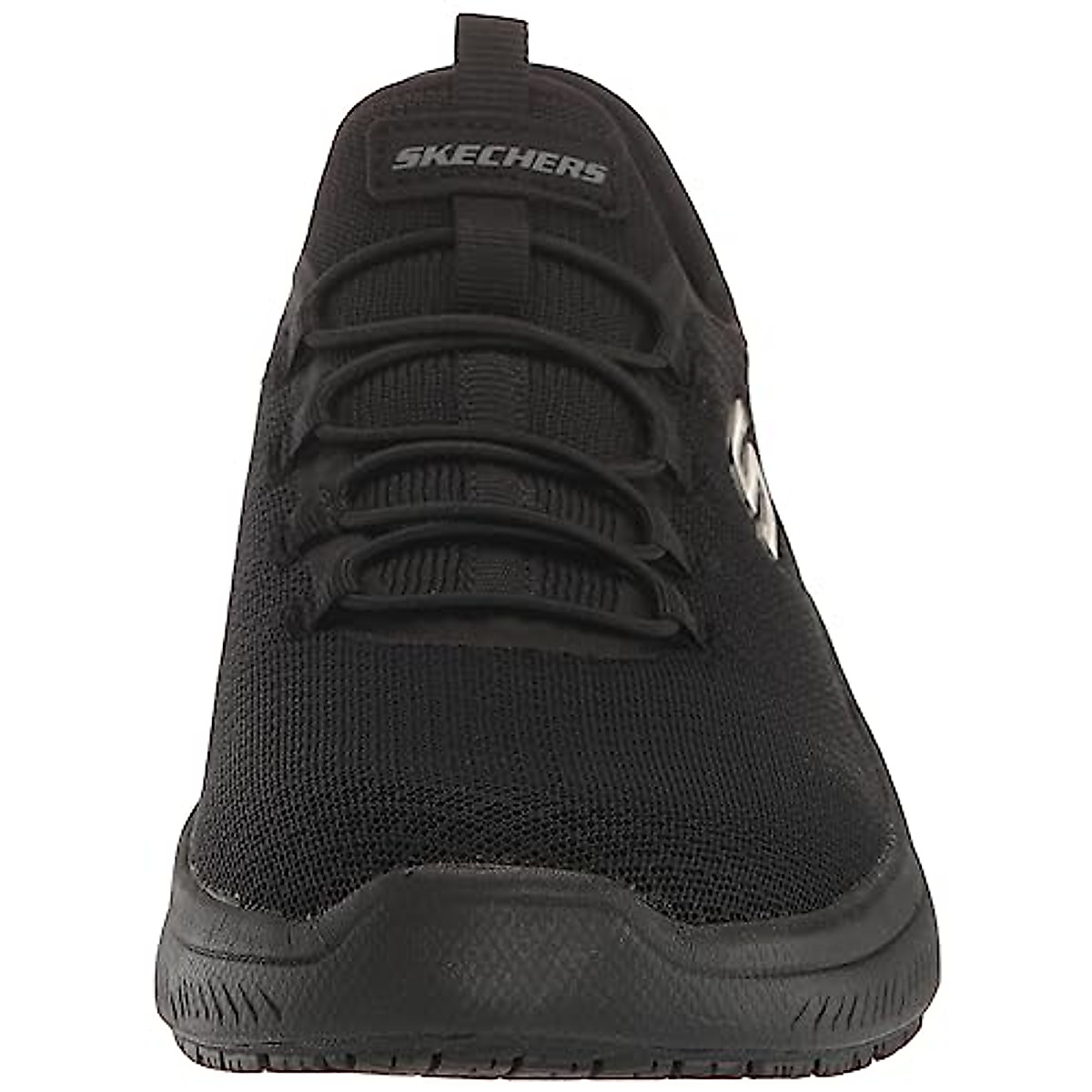 Skechers Women's Hands Free Slip-Ins Summits SR Food Service Shoe, BBK, 7.5 Wide