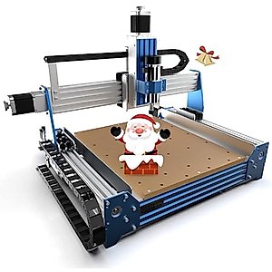 Genmitsu CNC Router Machine PROVerXL 4030 for Wood Metal Acrylic MDF Carving Arts Crafts DIY Design, 3 Axis Milling Cutting Engraving Machine, Working Area 400 x 300 x 110mm (15.7''x11.8''x4.3'')