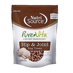 Pure Vita, Dog Treats, Hip & Joint, 6 Oz