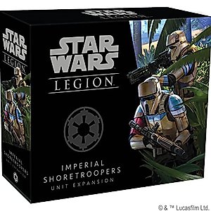Atomic Mass Games Star Wars: Legion Imperial Shoretroopers Unit Expansion - Elite Troopers! Tabletop Miniatures Game, Strategy Game for Kids and Adults, Ages 14+, 2 Players, 3 Hour Playtime, Made