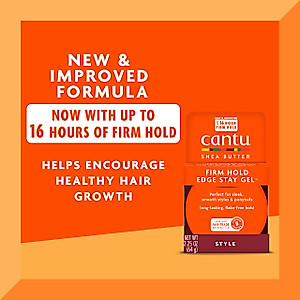 Cantu Extra Hold Edge Stay Gel, 2.25 Oz
