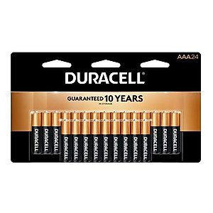 Duracell 24 Pack AAA CopperTop Alkaline Batteries
