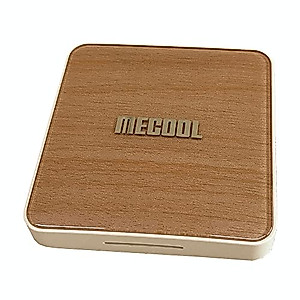 Mecool Android 10.0 KM6 Deluxe Amlogic S905X4 AndroidTV Dual WiFi 6 1000M LAN 4GB RAM 32GB ROM Support 4K HDR H.265 BT5.0 AV1 USB 3.0 with i8 Wireless Keyboard
