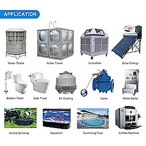 1/2" Inside Type and High Flow Water Level Control Valve