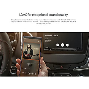 Sony XAV-AX4000 7" 2-DIN Car Stereo w/Backup Camera & SiriusXM Tuner Bundle. Wired + Wireless Android Auto, Wireless Apple CarPlay, Bluetooth, AM/FM Radio, 5 Preamp Outputs, 14-Band EQ, Maestro Ready