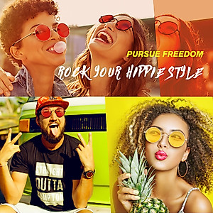 Sunier Round Sunglasses Men Women Shades Polarized Hippie Lennon Retro Circle UV400 Sun Glasses