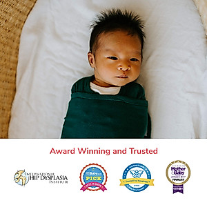 embe Baby Eczema Sleep Aid Sleeper Sack for Babies 0-3 Months, 6-14 lbs | Swaddle With Fold Over No Scratch Mittens Attached | No Scratch Sleeves Baby - [Spruce]