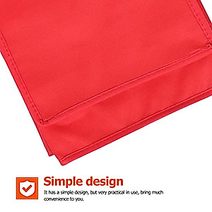 Cake Carrier Delivery Warmer Bags Take- Out Insulated Bag Thermal Delivery Bag Insulated Food Delivery Bag for Hot and Cold Food Delivery (Red) Heated Pizza Delivery Bags