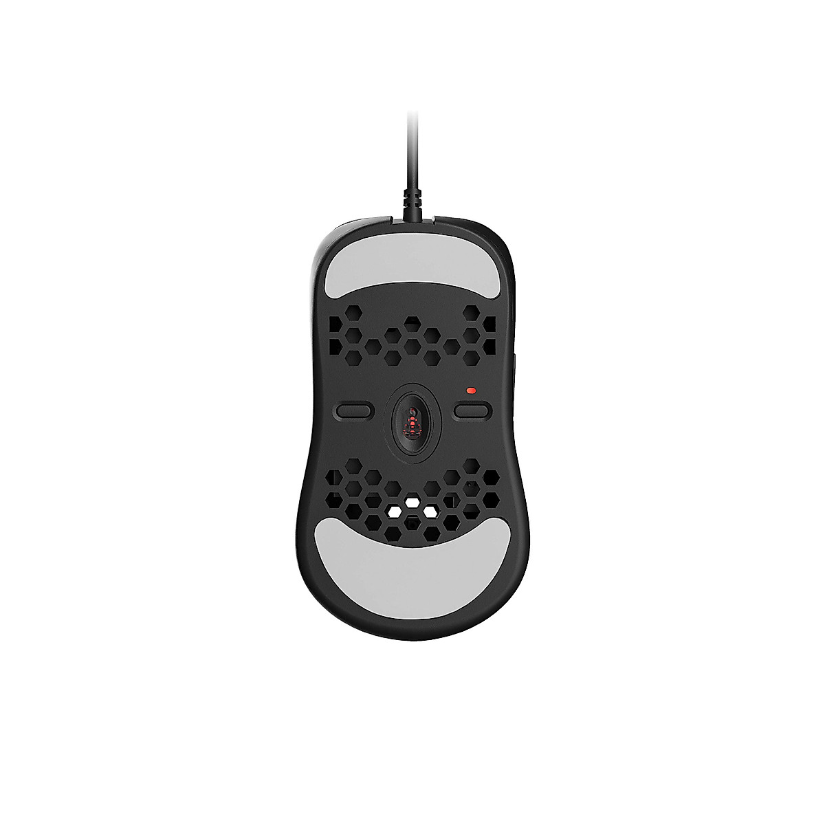 HK Gaming NAOS M Ultra Lightweight Honeycomb Shell Ambidextrous Wired RGB Gaming Mouse 12 000 cpi - 7 Buttons - 59 g (Naos-M, Black)