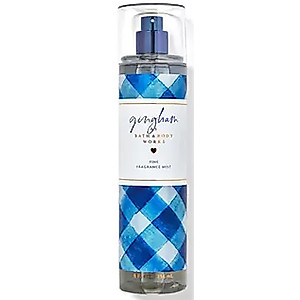 Bath & Body Works Bath and Body Works Gingham Fine Body Fragrance Mist 8 Fluid Ounce (Gingham), 8 Fl Oz (Pack of 1)