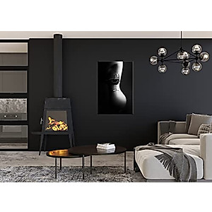 Wine Glow Art 40x60 inch Metal Print Fine Art photography by Ella Bar Photography.