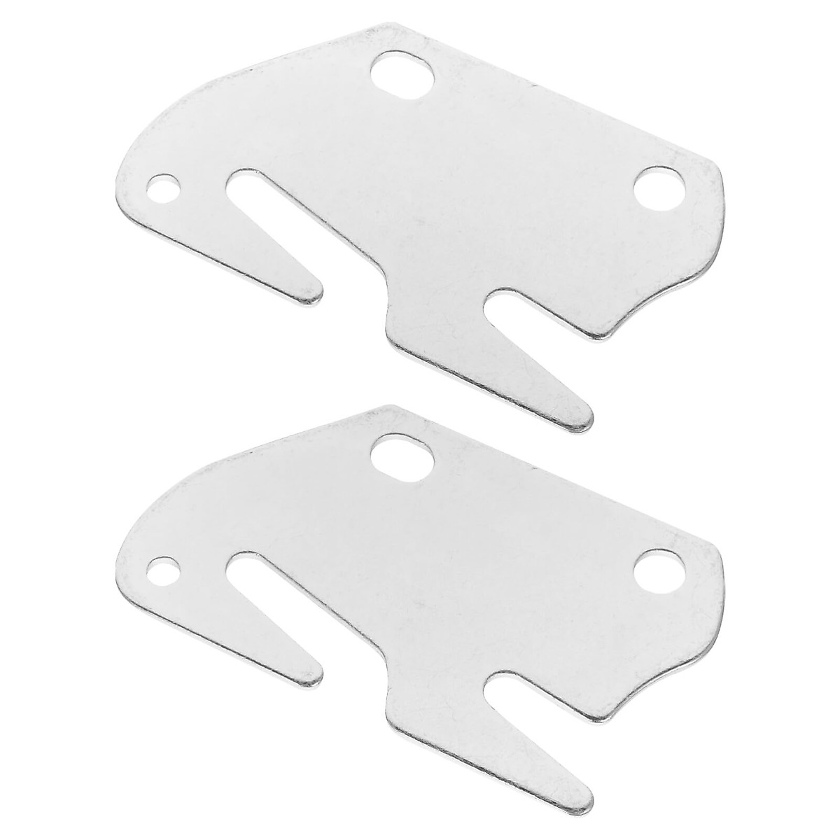 Homoyoyo 2pcs Furniture Connector Bedside Rail Bracket Tool Stand Metal Stand Headboard Brackets for Metal Bed Frame Accessories for Frames Bed Rail Connector Iron Hanging Board Wooden Bed