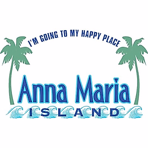 CafePress Anna Maria Island Happy Place Stainless Steel Trav 20 oz. Insulated Stainless Steel Coffee Tumbler