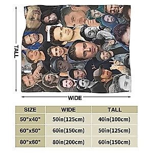 Patte Ultra-Soft Plush Lightweight Throw Blankets Micro Fleece for All Seasons Living Room Suitable Adults and Children to Use 50inchX40inch, Black-1