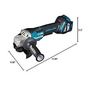 Makita DGA517Z 18V Li-Ion LXT Brushless 125mm Angle Grinder - Batteries and Charger Not Included