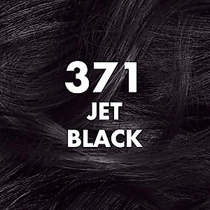 SoftSheen-Carson Dark and Lovely Fade Resist Rich Conditioning Hair Color, Permanent Hair Color, Up To 100 percent Gray Coverage, Brilliant Shine with Argan Oil and Vitamin E, Jet Black