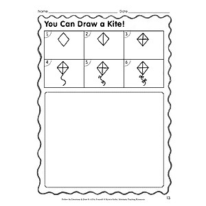 Follow the Directions & Draw It All by Yourself!: 25 Reproducible Lessons That Guide Kids to Draw Adorable Pictures