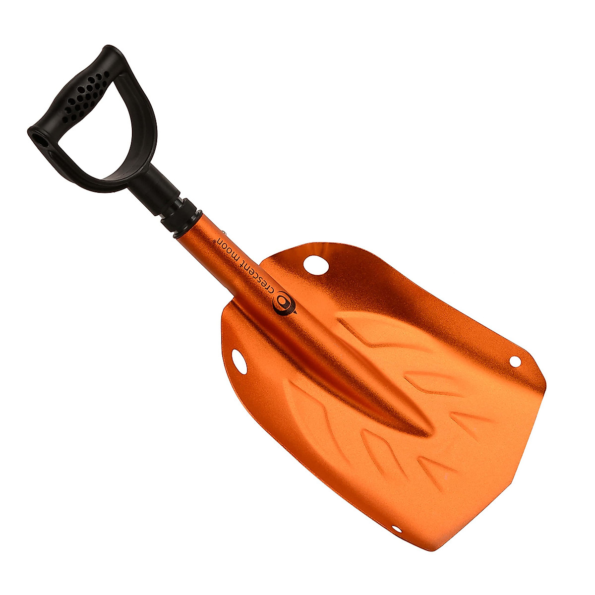 Crescent Moon Compact Collapsible Shovel: Lightweight Portable Shovel for Camping, Emergencies, Cars, Backcountry Adventures, ATVs & Snowmobiles – Essential Small Emergency Avalanche Shovel