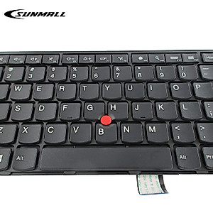 SUNMALL Keyboard Replacement Compatible with Lenovo ThinkPad T431 T431S E431 T440 T440P T440S E440 L440 T450 T450S T460 (Not Compatible with T460P T460S) L450 L460 L470 T440E Non-Backlight
