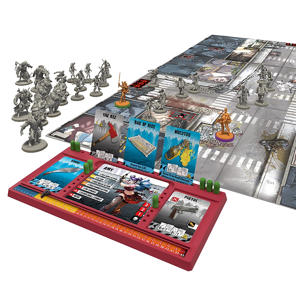 Zombicide 2nd Edition Strategy Board Game | Cooperative Game for Teens and Adults | Zombie Board Game | Ages 14+ | 1-6 Players | Avg. Playtime 1 Hour | Made by CMON