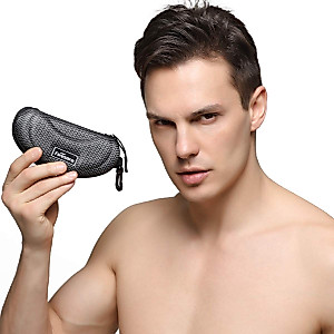 Firesara Swim Goggles, No Leaking Large Frame Wide View Pool for Women Men