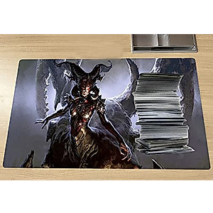 MTG Playmat Board Game 23.6x13.7 inches Mouse Pad Play Mat for MTG TCG CCG Cards Gaming Big Table Card Game Mats Deck Playmat Computer Desk Mat