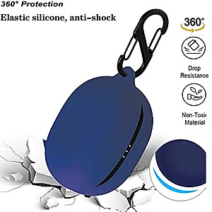 Ankersaila Case Compatible with Anker Life P3,Anti-Lost & Shockproof Portable Silicone Protective Case Cover (Midnight Blue)