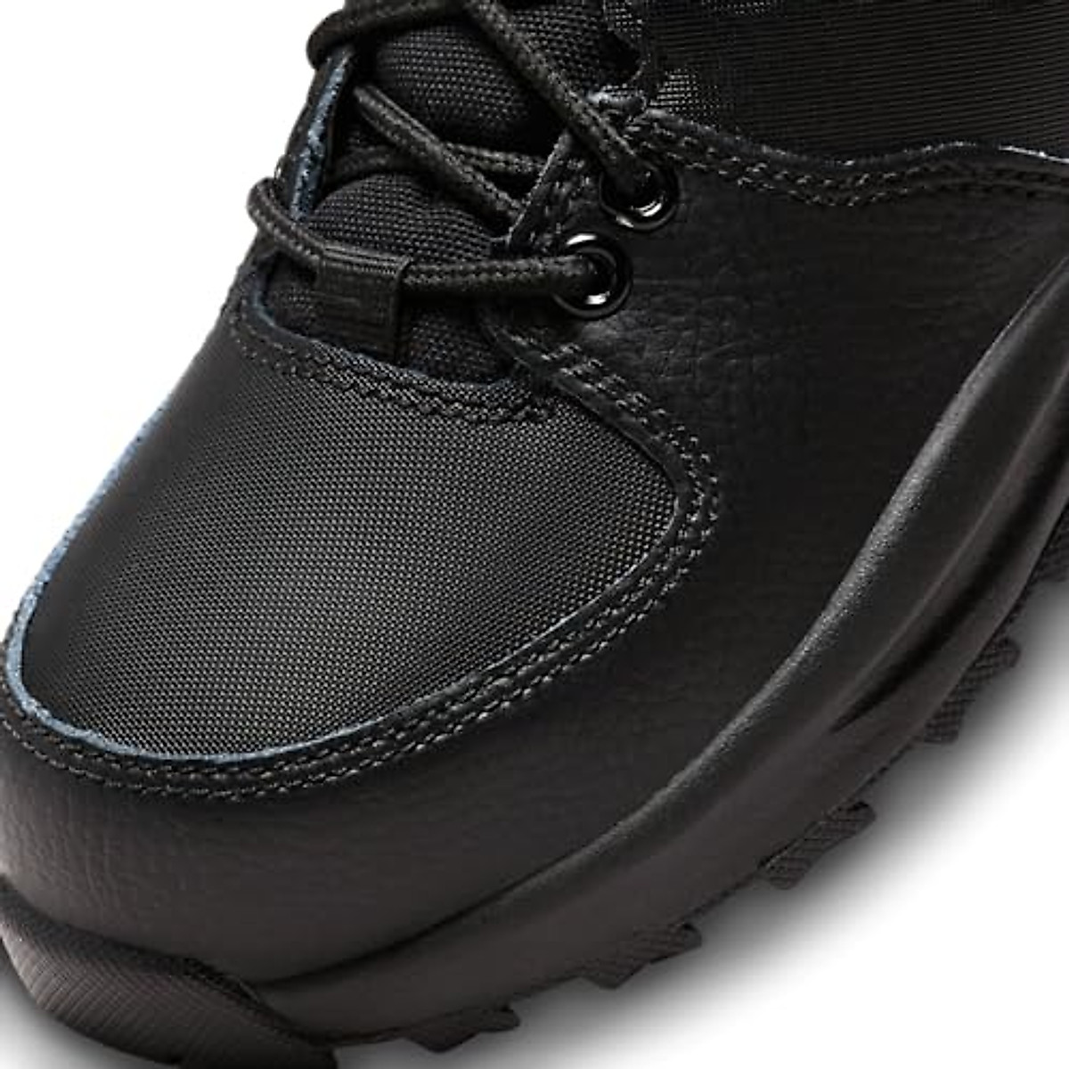 Nike Manoa LTR (Big Kid) Black/Black/Black