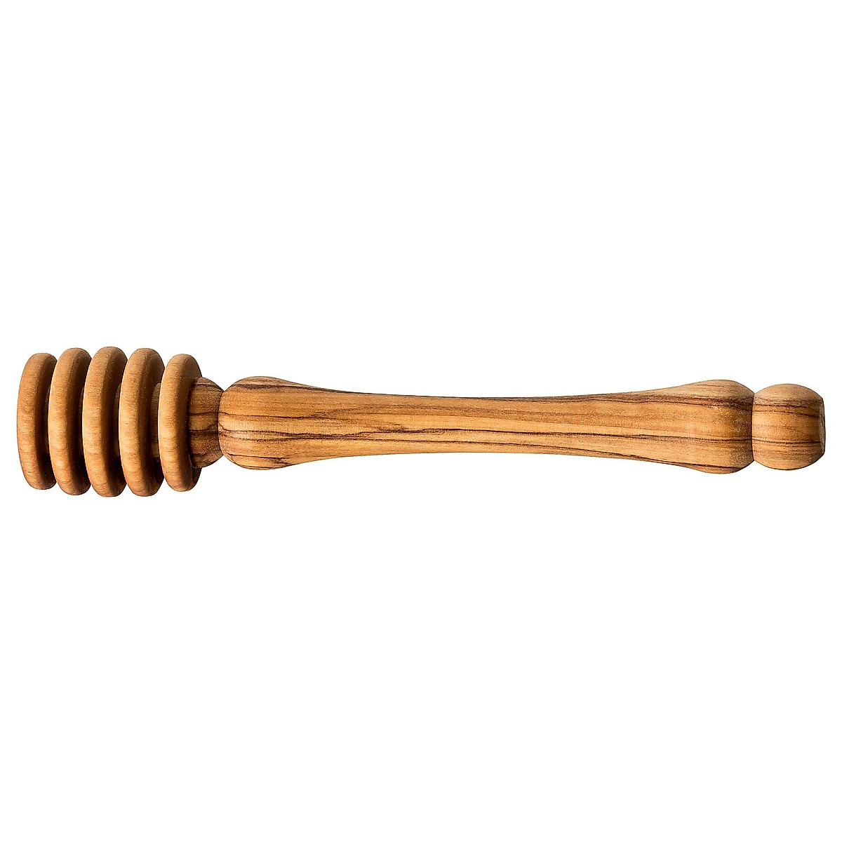 Olive Wood - Handmade Honey Holder/Honey Dipper made from Olive Wood in Bethlehem