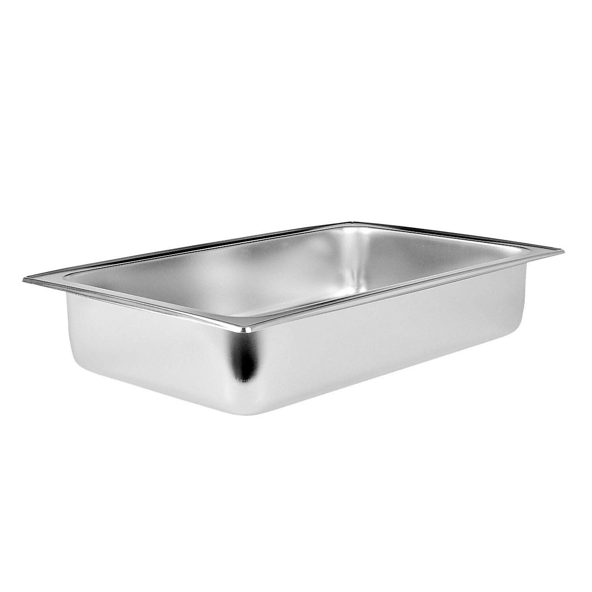 Tiger Chef 8 Quart Full Size Dripless Water Pan Stainless Steel Pan To Hold Water For Steam Table Chafing Dish Equipment For Food Warmer Steam Table Pans Water Pan For Smoker Drain Pan Food Pan