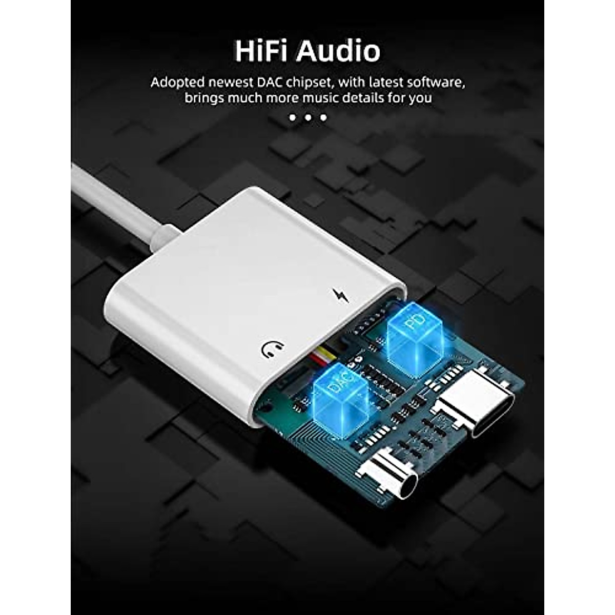 MAS CARNEY Headphone Adapter, USB Type C to 3.5mm Headphone and Charger Adapter Compatible with Pixel 5 4 3 XL, Galaxy S22 S21 S20 S20+ Note 20,Ipad Pro, MacBook