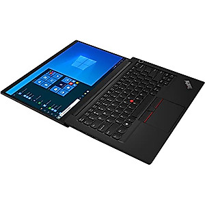 Lenovo ThinkPad E14 Gen 2 14" FHD IPS (16GB RAM, 256GB SSD, AMD 6-Core Ryzen 5-4500U(Beat i7-1165G7)) Business Laptop, Long Battery, Anti-glare, Type-C (DP and Charge), Webcam, Win 10 / 11 Pro