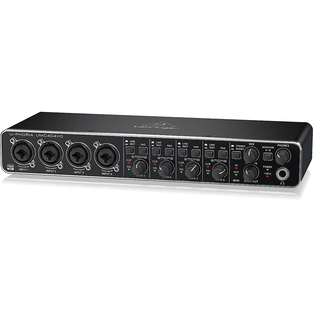 Behringer Behringer U-PHORIA UMC404HD - USB 2.0 Audio/MIDI Interface