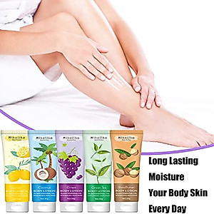 20 Pack Bulk Body Lotion Gift Set, Travel Size Lotion Sets Natural Body Moisturizer with Shea Butter, Body Cream for Women, Birthday Christmas Valentines Gifts Set for Her Girlfriend Mom Wife