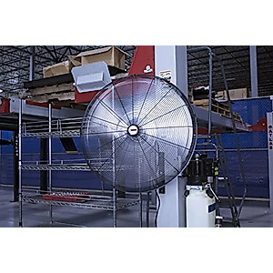 K Tool International 30" Wall Mount Industrial Fan