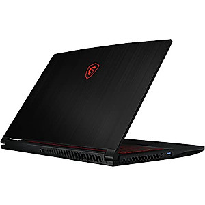 MSI GF63 Gaming Laptop Computer, 15.6" FHD, Intel Quad-Core i5-10300H (Beat i7-8750H), 8GB DDR4 RAM, 256GB PCIe SSD, GTX 1650 4GB, WiFi6, Bluetooth 5.1, Backlit Keyboard, Windows 10, 64GB Flash Drive