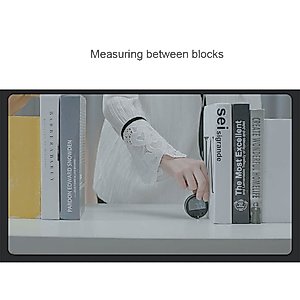 HomeMagician 324 Ft Electronic Digital Tape Measure with LCD Display Digital Ruler Rechargeable Small Smart Long Distance Rolling Measuring Tool for Flat Curved Diameter Odd Shape High Precision Gifts