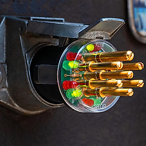 Innovative Products of America #7865L 7-Way Round Pin Tractor Trailer Circuit Chaser™