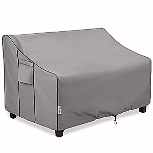 BOLTLINK Outdoor Patio Furniture Covers Waterproof ,Durable 3-Seater Sofa Cover Fits up to 76W x 40D x 33H inches