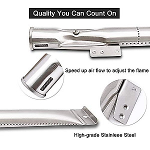 Criditpid Replacement Parts for Nexgrill 720-0830H 720-0830D, Members Mark 720-0830F, BHG 720-0783H Grill, Heat Plate Shields Grill Burners Igniter for Nexgrill 4 Burner 720-0830H Home Depot