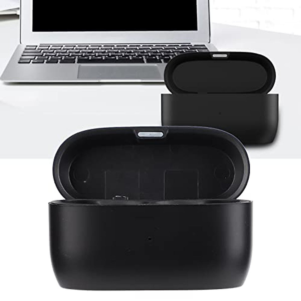 Jabra 75t Charging Case,Replacement Charging Case Compatible with Jabra Elite Active 75t and Jabra Elite 75t,Earbuds Protective Substitute Cover with Built-in Battery(Without Earbuds)