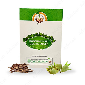 Vaidyaratnam Doosivishari Gulika Tablet 100 Tablet