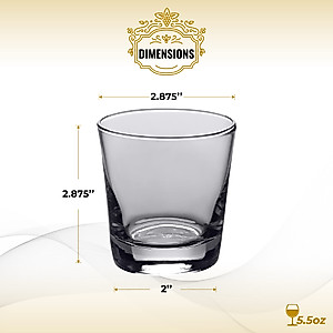 HISTORY COMPANY Ombra di Vino Traditional Italian Stemless Wine Glass of Venice, 4-Piece Set (Gift Box Collection)