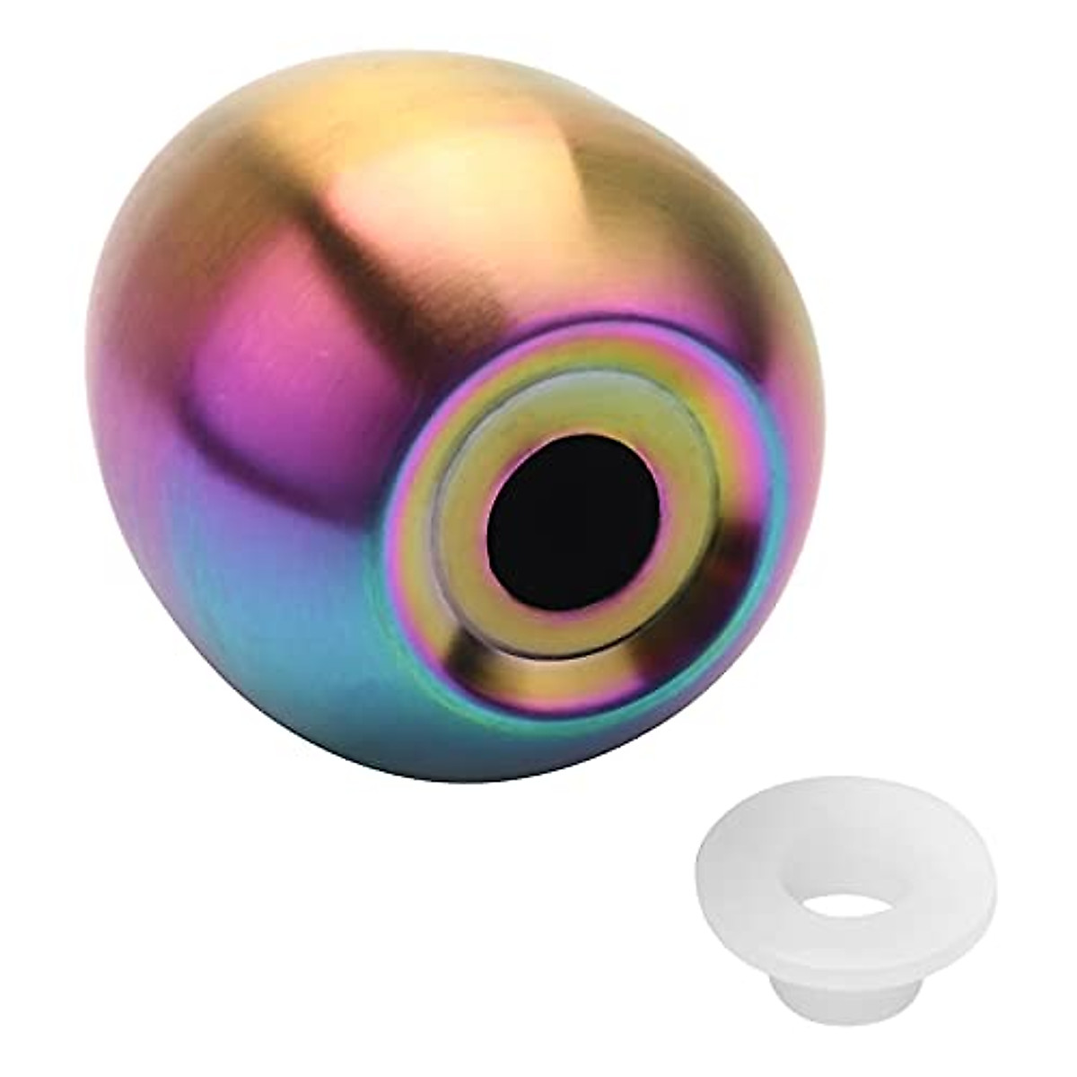 QULIT Stainless Steel Cruet Bottles Salt Shaker Cans Pepper Shakers Condiment Box Seasoning BBQ Rainbow No.0