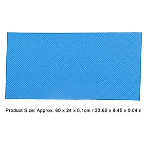 Garden kit 2Pcs Swimming Pool Ladder Mat Rubber Protective Floor Step Pad 1cm Set Kit